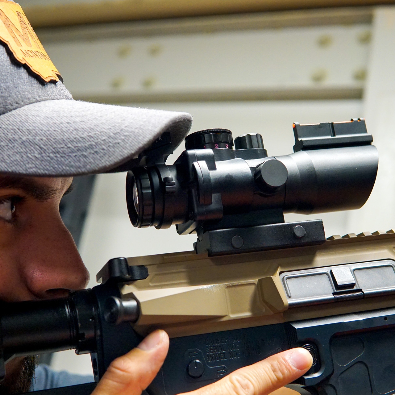 Aim Sports - Prismatic - Rifle Scope - 4X23mm - Rapid Ranging Reticle