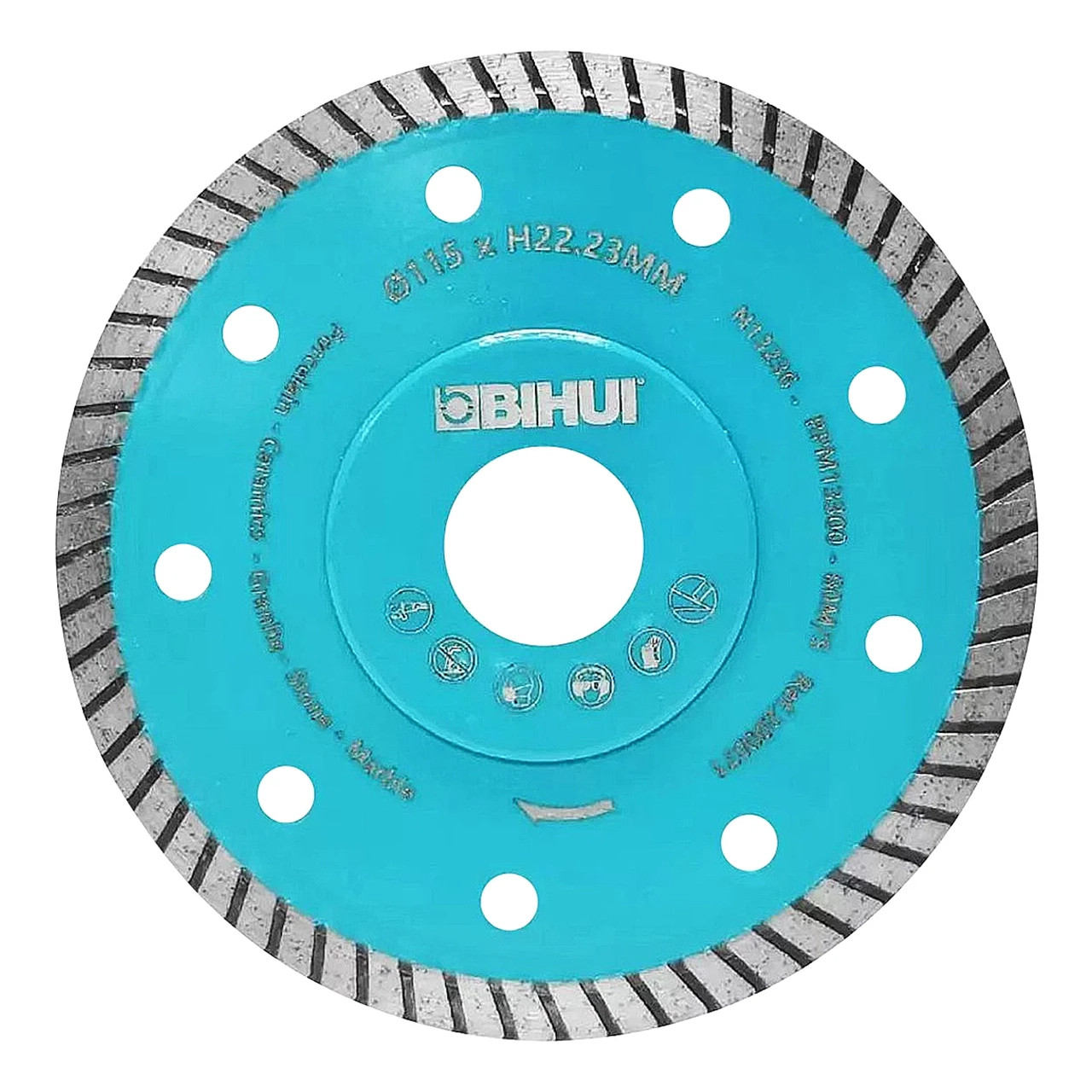 Precise Tile Cutting Bihui Super Thin Turbo Diamond Blade