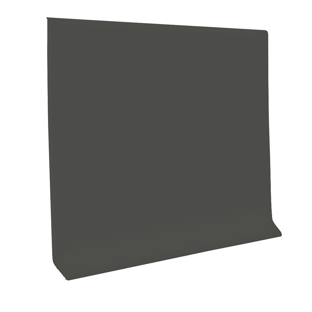 Charcoal Tarkett Rubber Base-1/8 Gauge - 6 Inch-ASAP Delivery