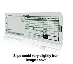 Manual Imprinter Sales Draft Slips (Long)