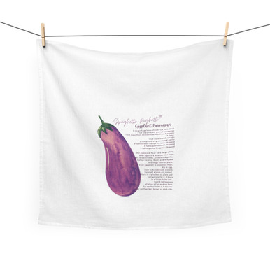 Eggplant Parm Tea Towel - Spaghetti Righetti