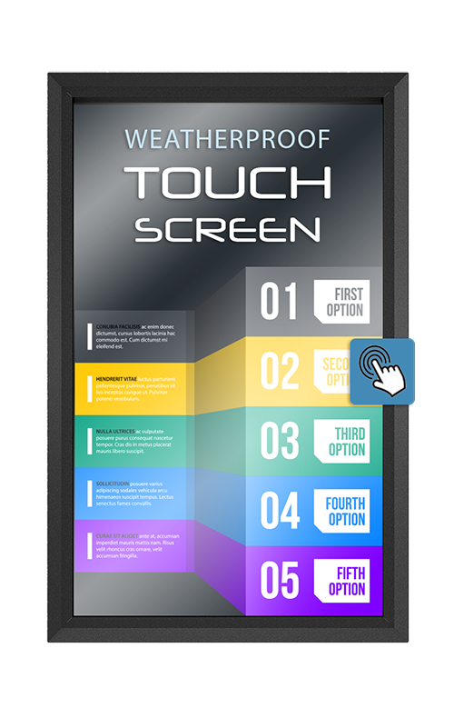 Best Outdoor Touch Screen Solution for TVs and Displays - The Display ...