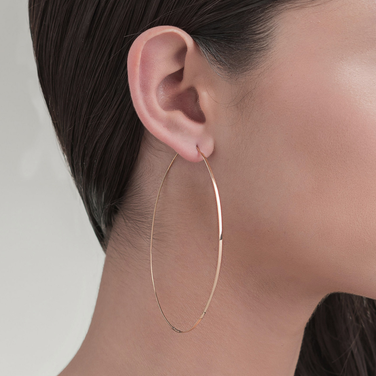 LARGE FLAT MAGIC HOOPS - LANA