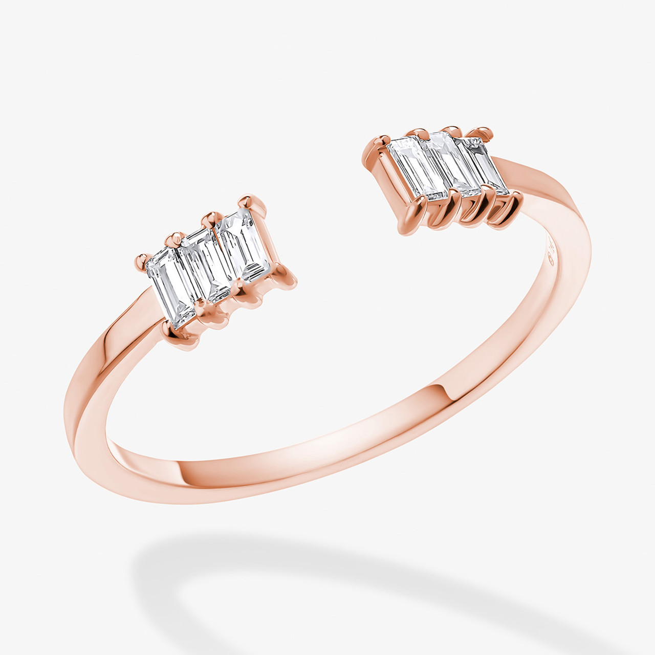 BAGUETTE ECHO RING
