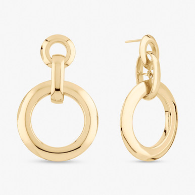 LARGE MOVEABLE HOLLOW LOOP HOOPS