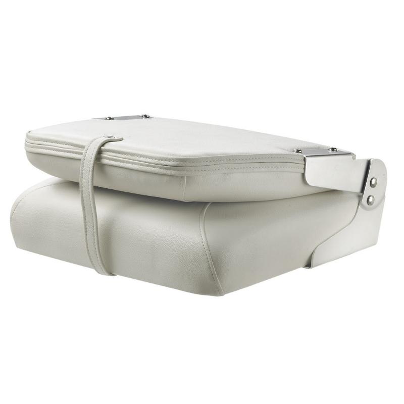 Vetus "First Mate" Folding Boat Seat - White (CHFSW) | Boat Seats Australia