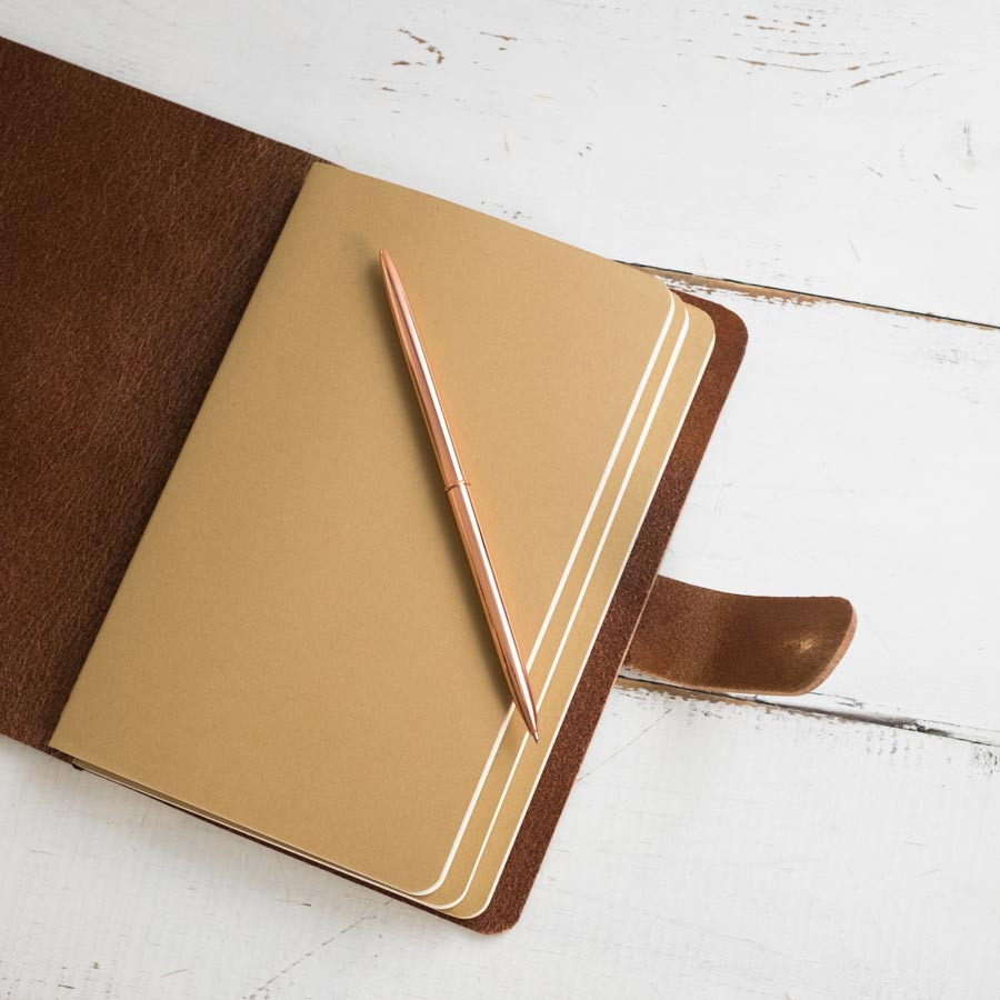 Refillable Travelers Notebook - by Blue Sky Papers