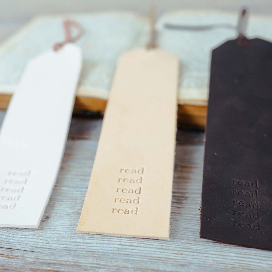 Leather Bookmarks