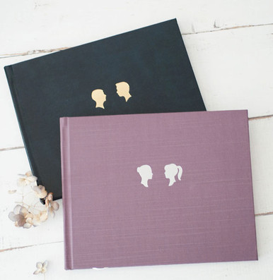 Gay and Lesbian Wedding Guest Book by Blue Sky Papers
