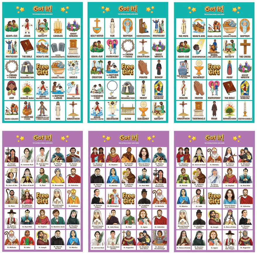 Got It! The Catholic Bingo Game