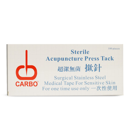 Carbo Acupuncture Ear Tacks 100/box | Vitality Depot