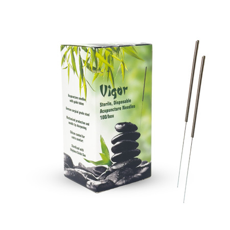 Vigor .25 x 40 mm Spring Acupuncture Needles - Vitality Depot