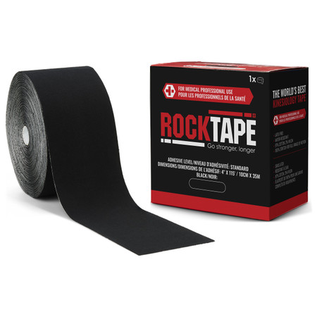 Standard BLACK Kinesiology Tape Big Daddy Bulk Roll by Rocktape ...