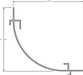 CORNER POST, EXTRUDED ALUM, 116.5" MILL === 5171