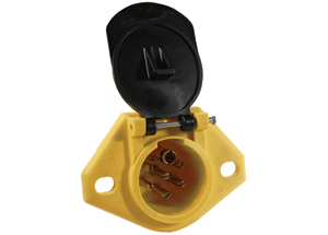 "ISO" RECEPTACLE W/RING TERMINALS === 6170