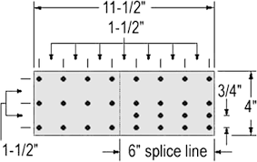 FRUE UPPER RAIL SPLICE PLATE === 2409