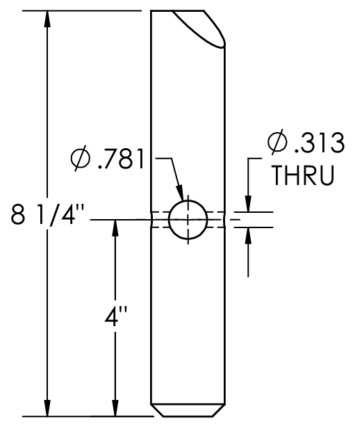 OUTRIGGER LOCK PIN === 479