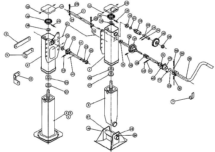 JOST OUTPUT SHAFT === 2104