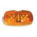 LED HI COUNT MARKER LIGHT YELLOW SQUARE === 11715