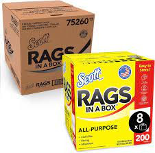 RAGS-IN-A-BOX, DISPOSABLE === 6142