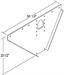 WING PLATE, CURBSIDE (PINES) === 2277