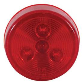 LIGHT, RED, LED, 2.5" ROUND, 4 DIODE === 27931
