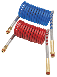 SET, AIR COILS, RED & BLUE, 15' w/POWER- === 29404