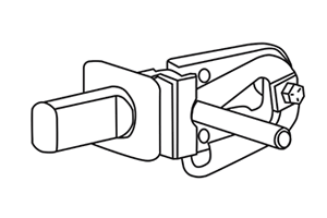 TWIST LOCK, FRONT COMPLETE === 2163