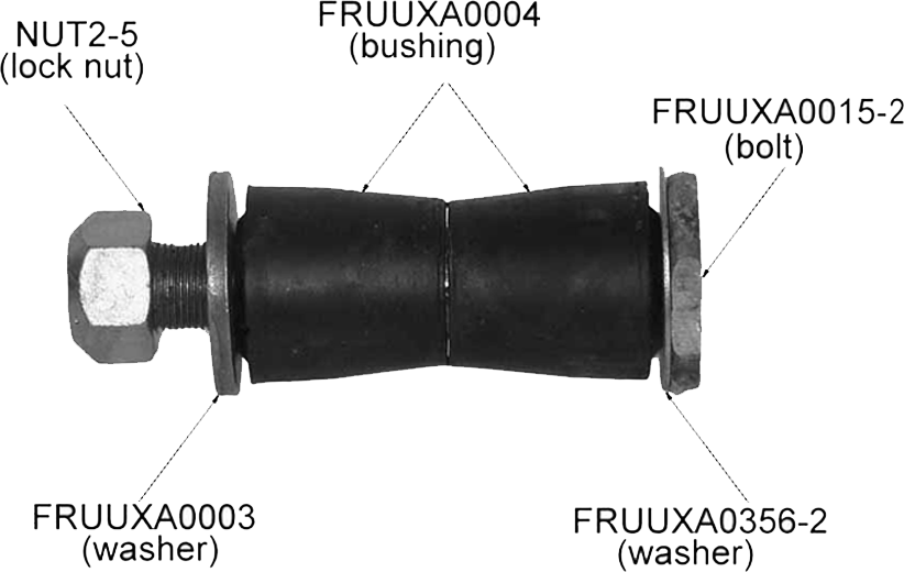KIT, EQUALIZER BUSHING - COMPLETE === 5397