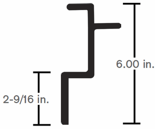 TOP RAIL, (26' SECTION) === 59877