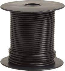 16 GA WIRE BLACK 100' ROLL === 1749