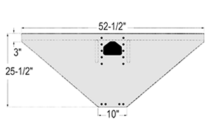 WING PLATE, UNIVERSAL LARGE === 1691