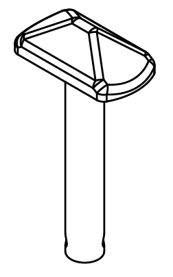 TWIST LOCK PIN RIGHT HAND === 433