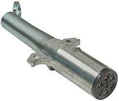 POLLACK METAL PLUG W/SPRING 7-W === 1784