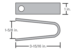 TWIST LOCK RETAINER STRICK === 3123