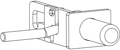 FRONT LOCKING PIN ASSY, RIGHTHAND === 17789