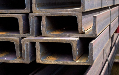 STEEL CHANNEL, 4" x 20' LONG === 26144
