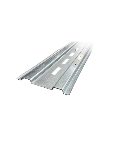 SIDE POST, STEEL LOG, A-SLOT .5 x 6.5" === 7669