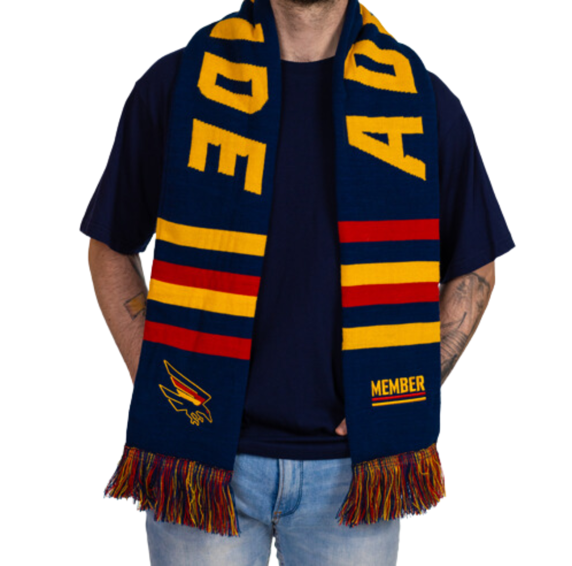 Adelaide Crows Member Scarf | Crows Shop