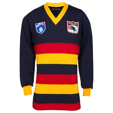 Adelaide Crows Fibre Of Footy Retro Jumper