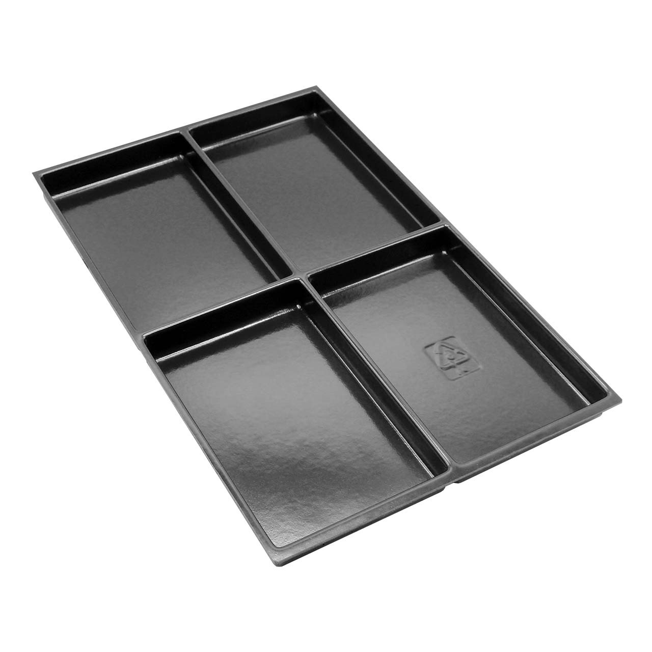 Bisley MultiDrawer Cabinet 4-Section Drawer Insert, 7/8"