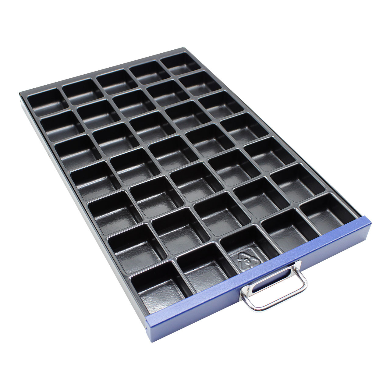 Bisley MultiDrawer Cabinet 35-Section Drawer Insert, 7/8"