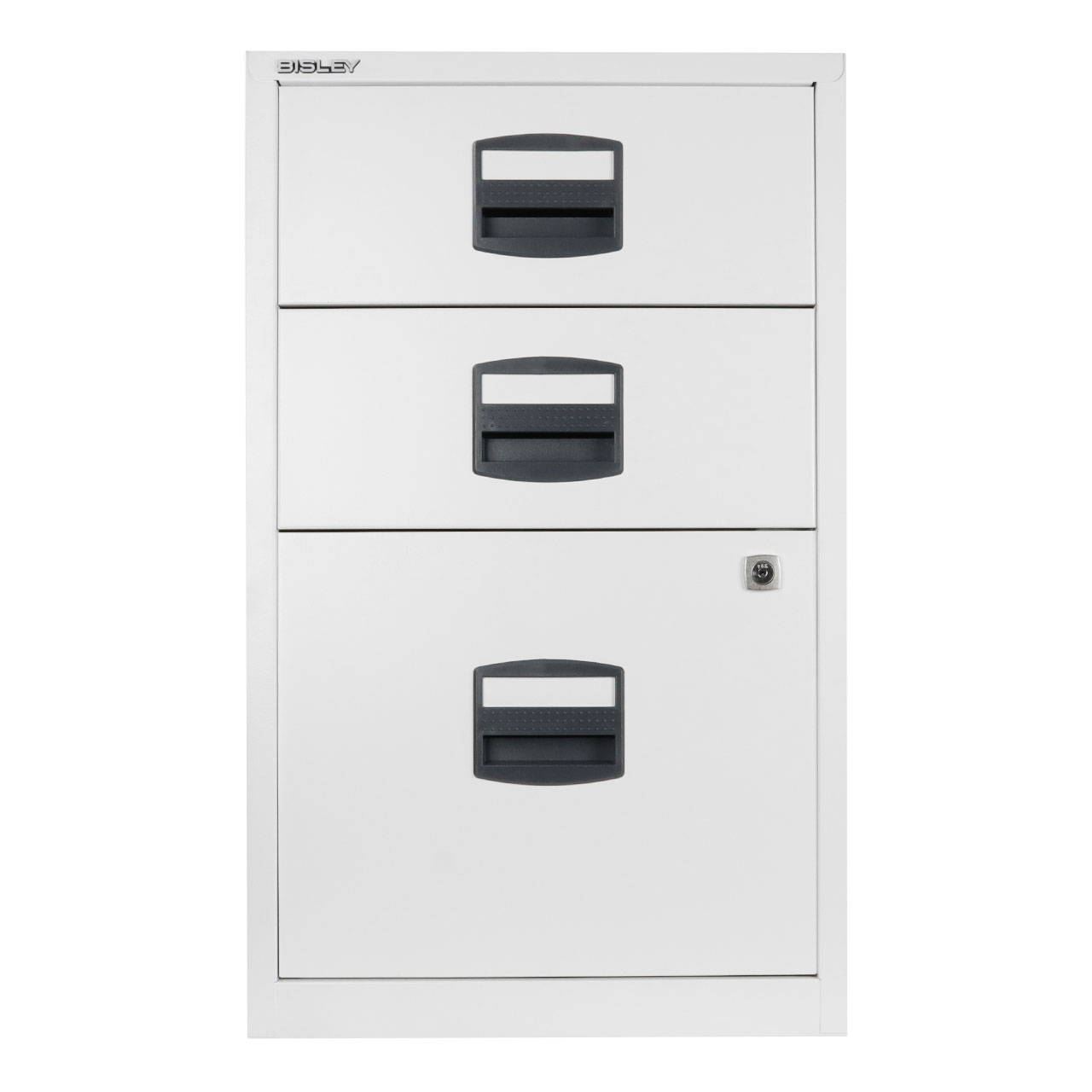 Bisley 3-Drawer Steel Home File Cabinet