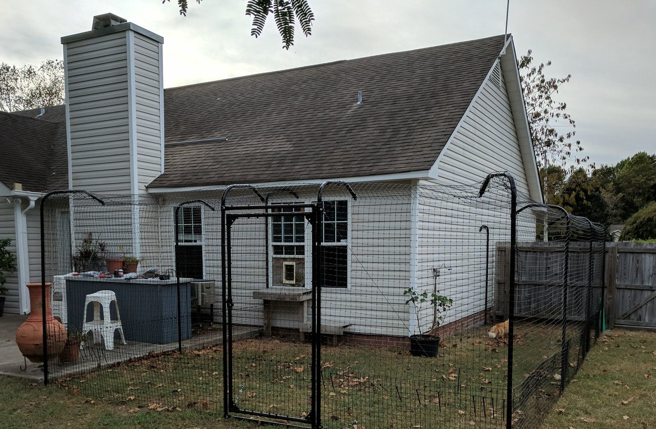 7.5'H Outdoor Cat Fence Kit