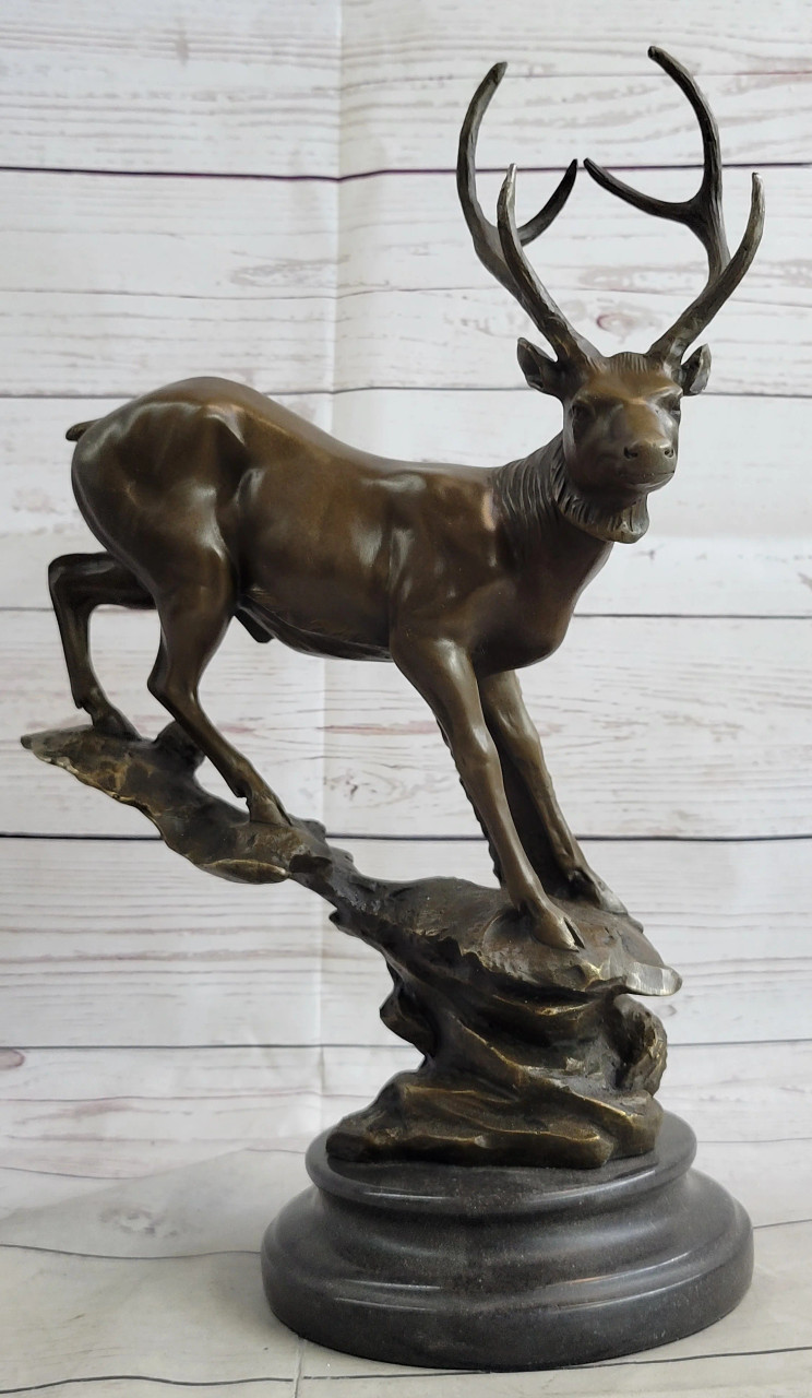 Deer Bronze Statues | Deer Statues | Deer Sculptures | Bugatti