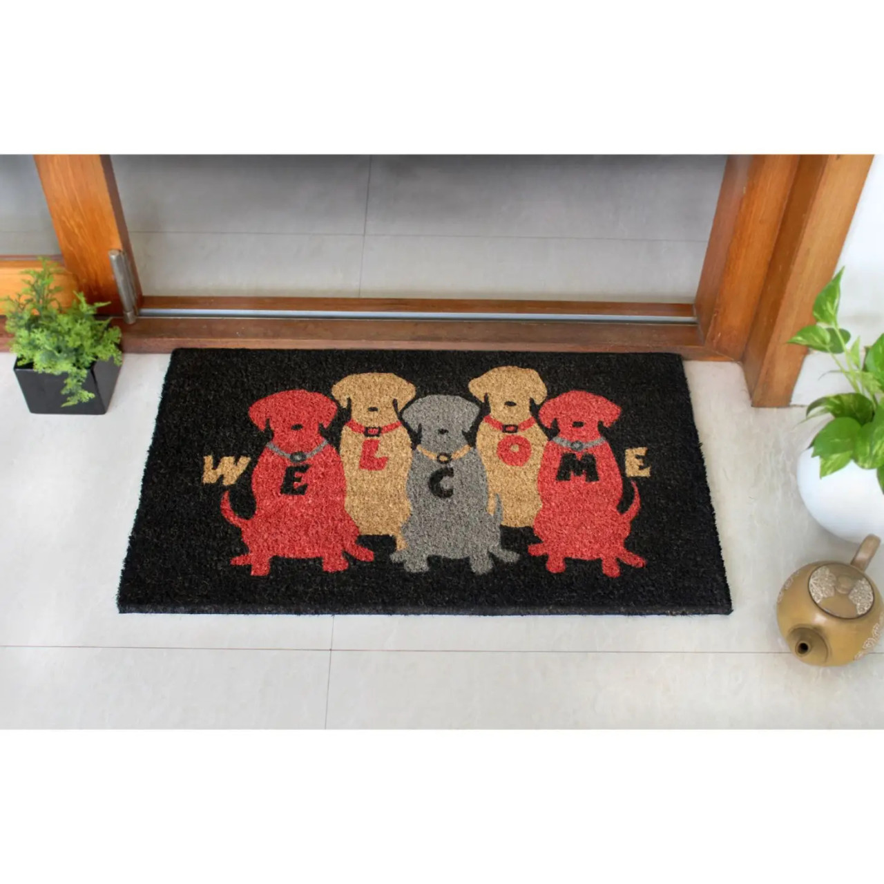 Colorful Welcome Mat