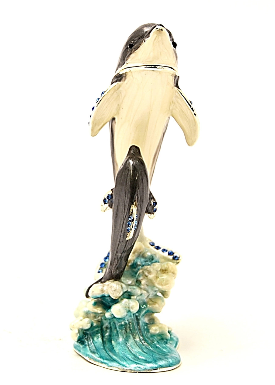 Dolphin Trinket Box Dolphin Trinket Box And Pendant Necklace