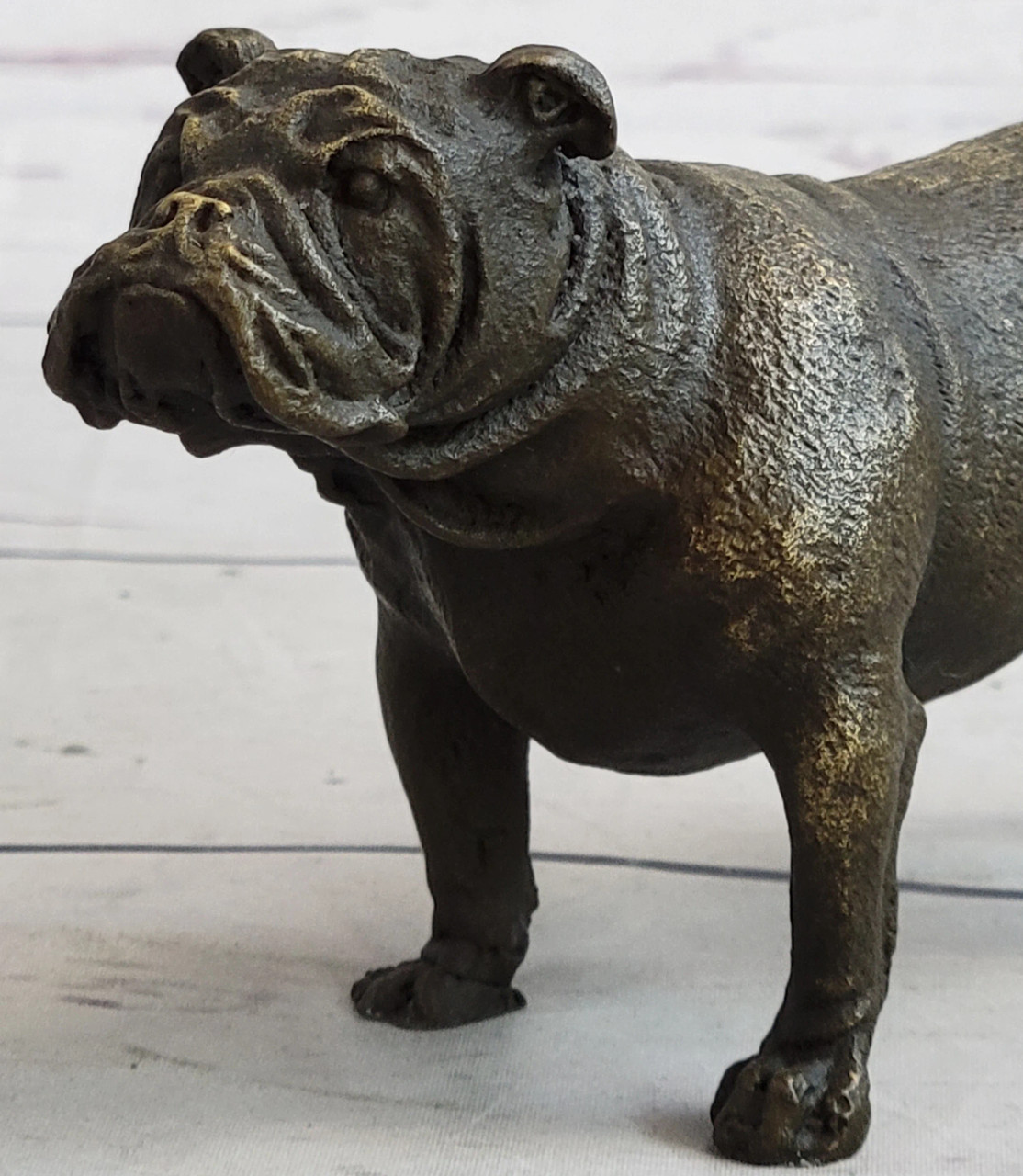 English Bulldog Bronze Sculpture - Original Milo - Animal Decor