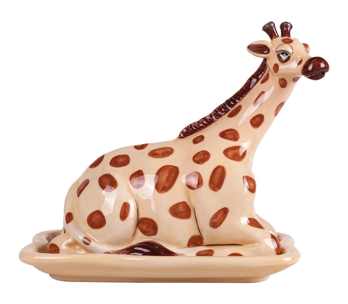 Giraffe Butter Dish - Animal Decor