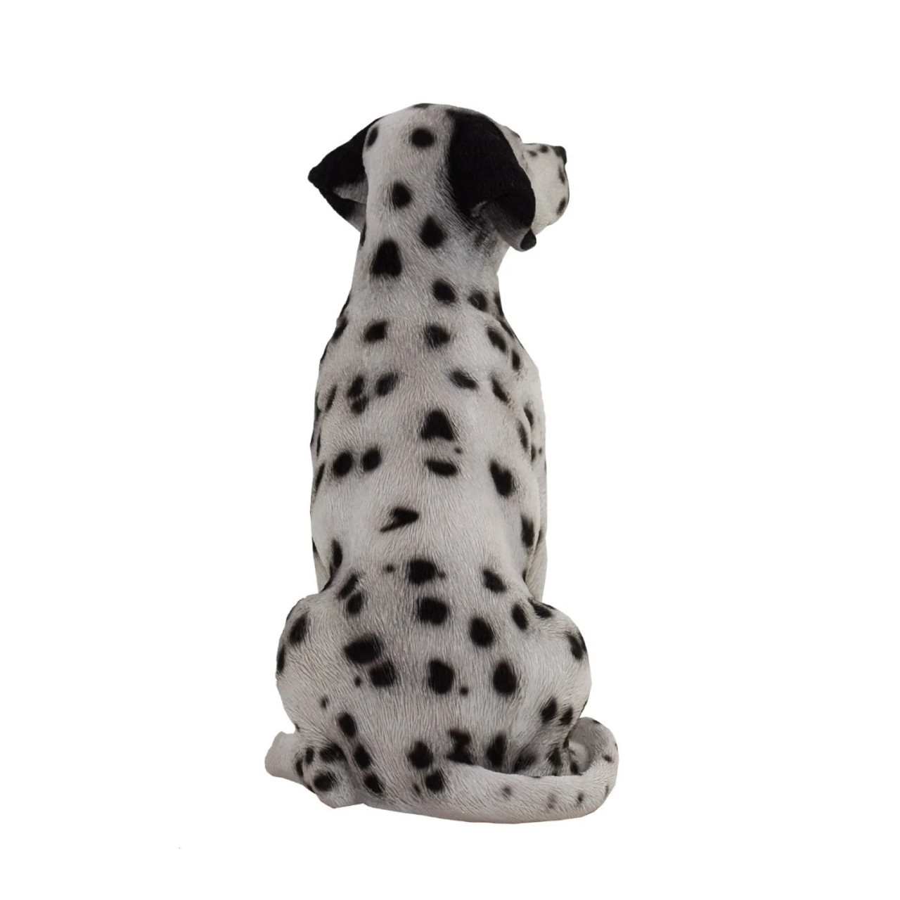 Sitting Dalmatian Garden Statue – Spotted Outdoor Decor with Timeless Charm
